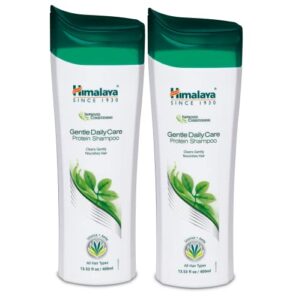 himalaya gentle daily care protein shampoo for soft, shiny, healthy-looking hair, 13.53 oz, 2 pack