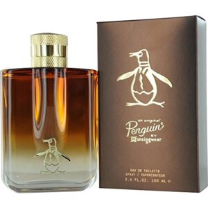 original penguin eau de toilette spray for men, 3.4 ounce