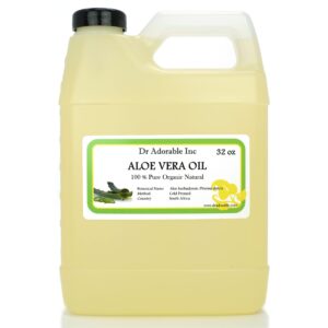 dr adorable - 32 oz - aloe vera oil - 100% pure natural organic