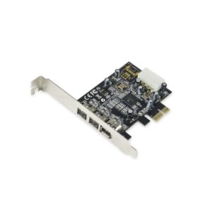 syba sy-pex30016 3 port ieee 1394 firewire 1394b & 1394a pcie 1.1 x1 card ti xio2213b chipset requires legacy driver for windows 8 10