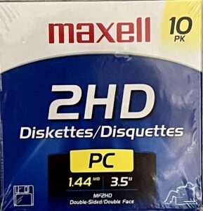 maxell 1.44mb floppy disk