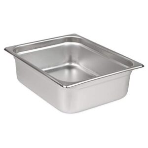 update international (sph-504) half-size, anti-jam steam table pan, 4" deep