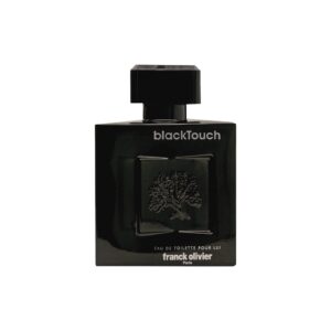 frank olivier black touch for men eau de toilette spray, 3.3 ounce