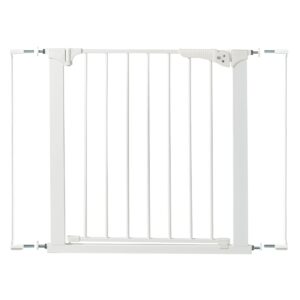 kidco gateway baby pressure gate - no tools or wall cups required, visual pressure indicator, hold open safety gate - g1000, white