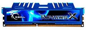 g.skill ripjawsx series f3-1600c9s-8gxm 8gb (1 x 8gb) 240-pin ddr3 sdram ddr3 1600 (pc3 12800) desktop memory