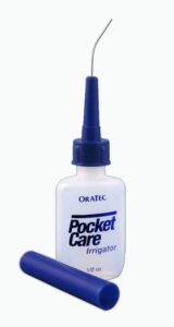 pocket care irrigator (24g end-port)