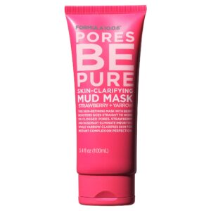 formula 10.0.6 - pores be pure skin-clarifying mud mask 3.4 fl oz (100ml)