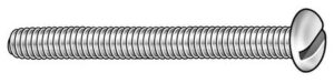 m3.5-0.6 x 10 mm. pan head slotted machine screw, 100 pk.