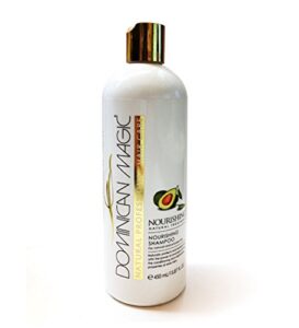 dominican magic nourishing shampoo for natural professional hair care, 15.87 oz, 15.87 ounces