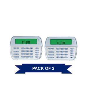 pack of 2 dsc tyco pk5501 alarm system keypad