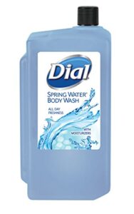 dial-1148484 spring water body wash, 1l refill cartridge (pack of 8)