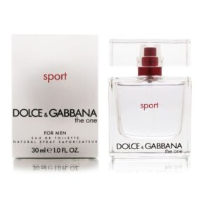 dolce & gabbana the one sport eau de toilette spray for men, 1 ounce