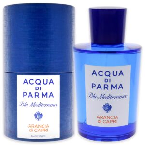 acqua di parma blue mediterraneo arancia di capri eau de toilette spray for men, 5 ounce