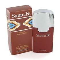 santa fe 1.7 oz eau de cologne splash 50 ml rare