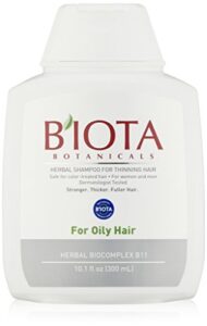 biota botanicals advanced herbal care shampoo (oily care formula)