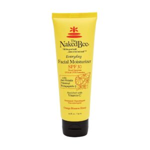 the naked bee - 2.5 oz vitamin c facial moisturizer spf 30 -orange blossom