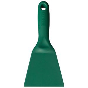 remco 6961md2 green polypropylene metal detectable hand scraper, injection molded blade, 8" l x 3" w, 1 piece