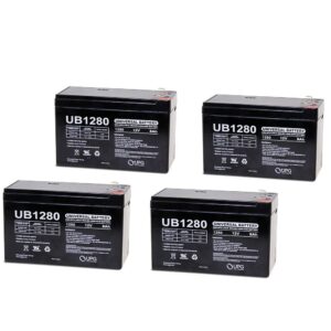 universal battery ub1280 battery - 4 pack