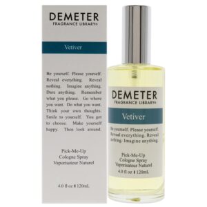 demeter vetiver cologne spray for women, 4 ounce