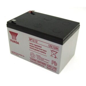 yuasa genuine np12-12 12 volt 12 amph sla battery with f2 terminal