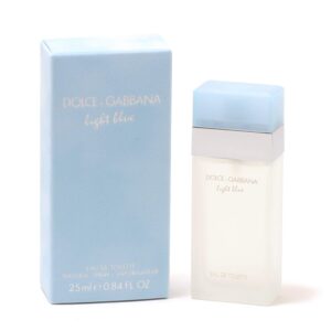 dolce & gabbana light blue ladies edt spray, 0.84 oz