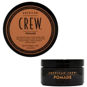 american crew pomade for hold and shine 3 oz for men