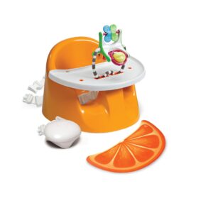 prince lionheart bebepod flex plus baby seat, orange