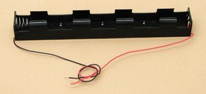 seoh four d battery holder with 12in wire leads