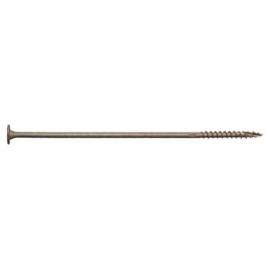 simpson strong-tie sdws221000db-r50 strong-drive sdws timber screw (exterior grade) — 0.220 in. x 10 in. t40, tan (50-qty)