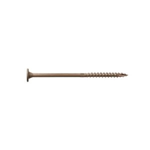 simpson strong-tie sdws22600db-r50 strong-drive sdws timber screw (exterior grade) — 0.220 in. x 6 in. t40, tan (50-qty)