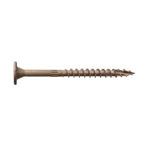 simpson strong-tie sdws22400db-r50 strong-drive sdws timber screw (exterior grade) — 0.220 in. x 4 in. t40, tan (50-qty)