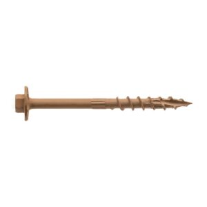 simpson strong-tie sdwh19300db-r50 strong-drive sdwh timber-hex screw — 0.195 in. x 3 in. 5/16 hex, db coating (50-qty)