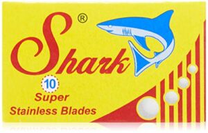 shark double edge razor blades, super stainless, 200 count