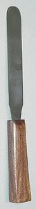 seoh spatula wooden handle 8 inch stainless steel polished