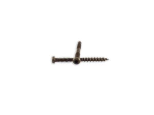 woodpro fasteners cd10x212b-5 t20 5-pound net weight no 10 by 2-1/2-inch brown composite deck screws, 435-piece