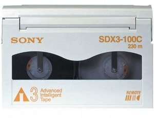 new - tape,ait-3,ame,100/260gb,230m - sdx3100c//aww by sony