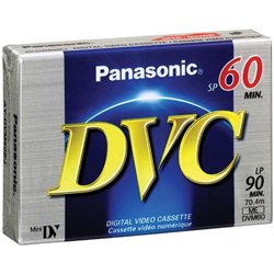 panasonic mini-dv (standard) 60 minute