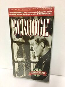 scrooge - sir seymour hicks (saturday matiness film classics) vhs