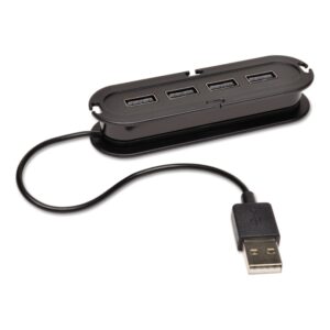 tripp lite u222004r u222-004-r 4-port usb 2.0 ultra-mini hub, black