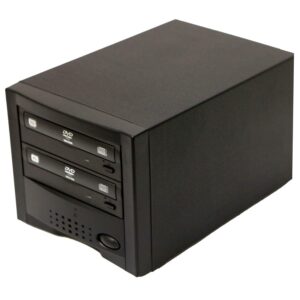 acumen disc easy to use cd dvd disc copier standalone duplicator system tower with 24x dvd-burner writer drive