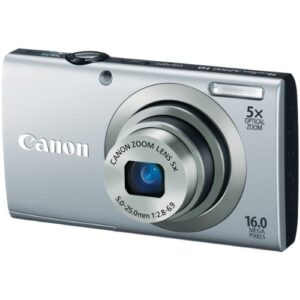 16.0 megapixel powershot a2300 digital camera (silver) - canon