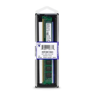 kingston technology value (kvr16n11s8/4) ram 4gb 1600mhz pc3-12800 ddr3 non-ecc cl11 dimm sr x8 desktop memory