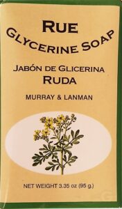 glycerine soap rue by murray & lanman [all sealed]