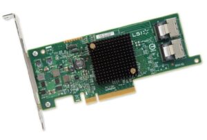 lsi logic controller card lsi00301 sas 9207-8i 8port internal sas/sata 6gb/s pci express single retail