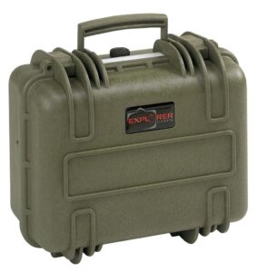 explorer cases 3317.g olive drab (green) case with pre-cubed foam set