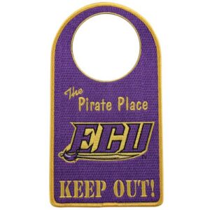 ncaa east carolina pirates door hanger