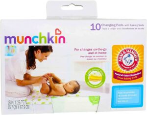 munchkin disposable changing pads 18" x 26.75" -10 each (pack of 3) [health and beauty]