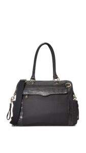 rebecca minkoff knocked up diaper bag,black,one size