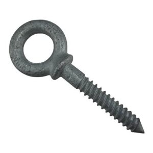 3/4" x 4-1/2" hot dipped galvanized forged shoulder screw eye bolt