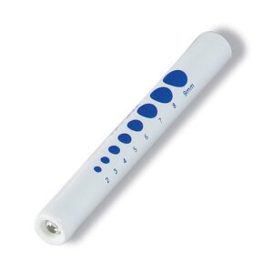 prestige medical pupil gauge disposable penlight, white, 0.80 ounce